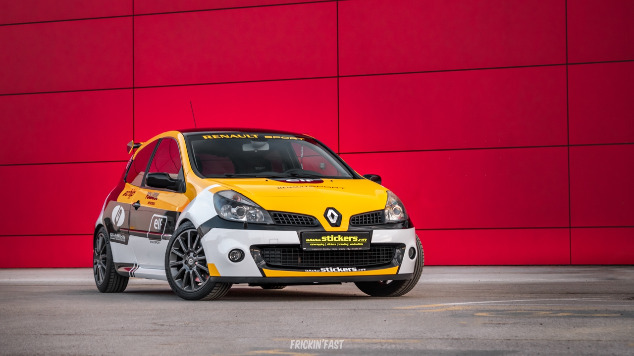 Renault Clio RS • STICKERS.hr